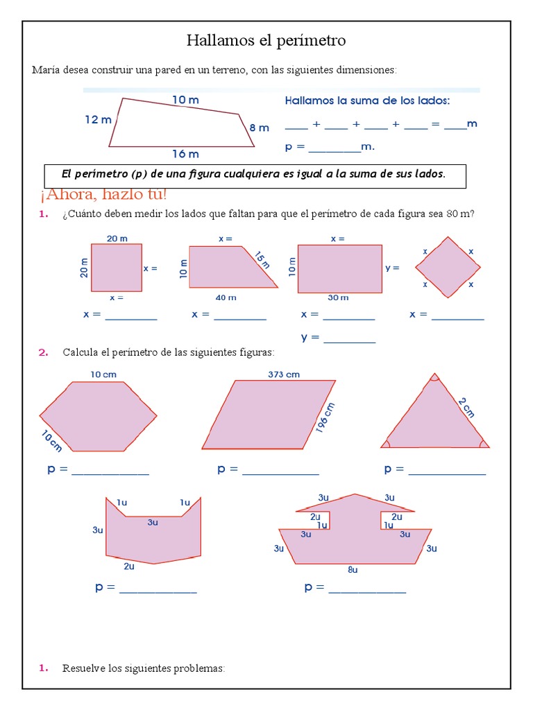 Hallamos El Perímetro | PDF