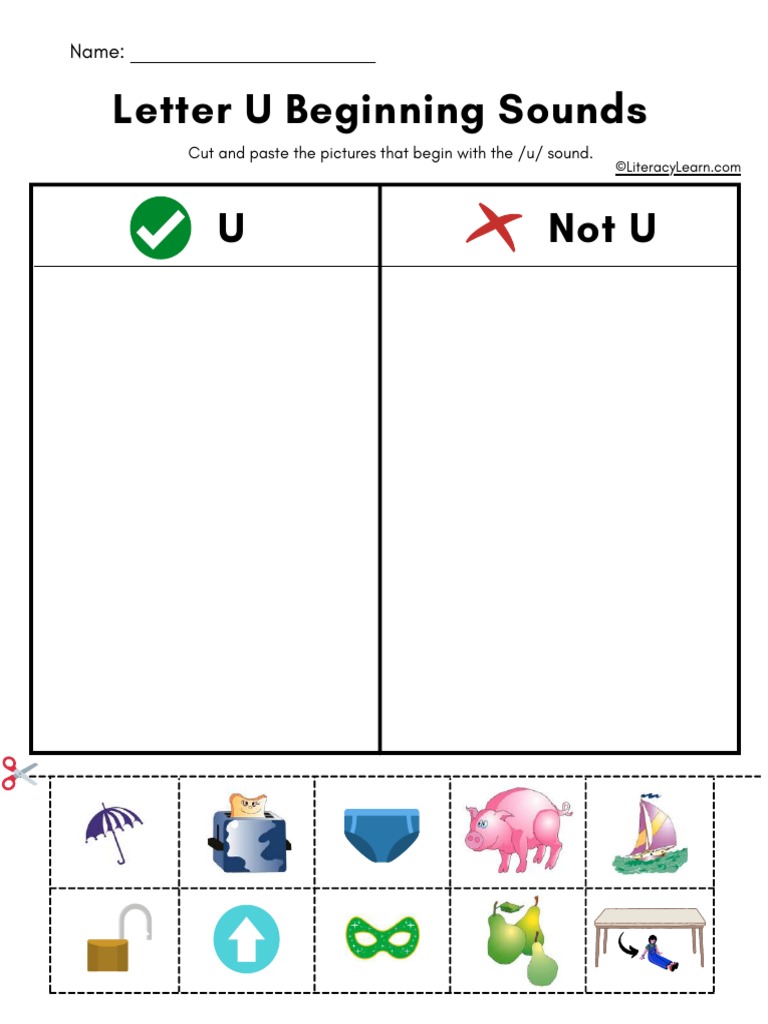Beginning Sounds Activity Sheets | PDF