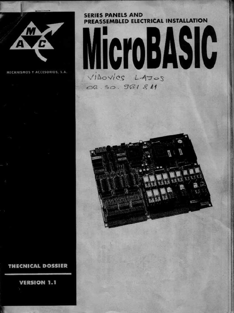 Microbasic Lift | PDF