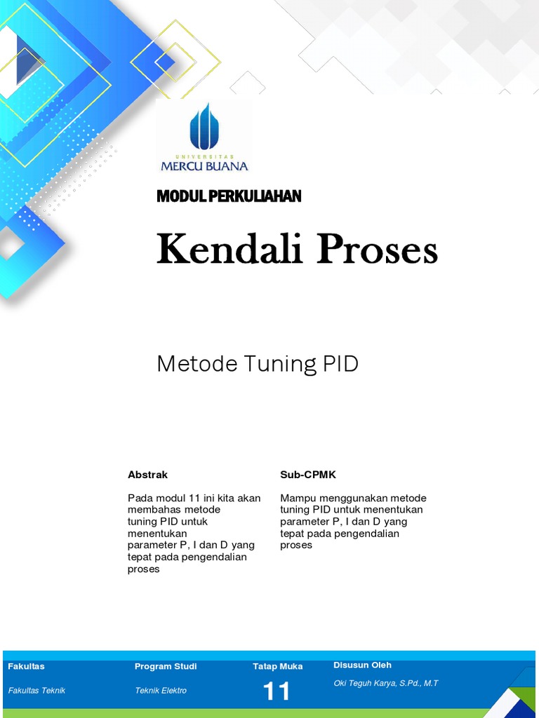 Modul Pertemuan 11-Kendali Proses | PDF