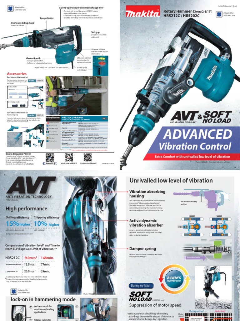 Hr5212c 5202c Leaflet-Msg | PDF | Manufactured Goods | Mechanical ...