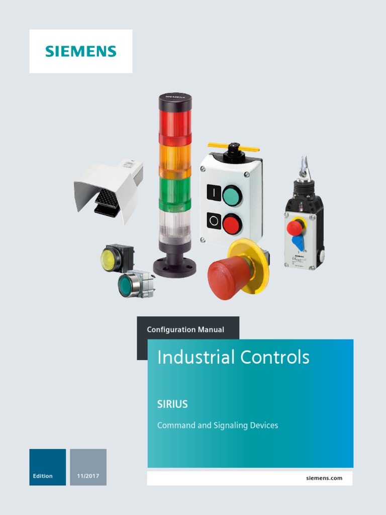 Manual SIRIUS Commanding and Signaling Devices en-US | PDF ...