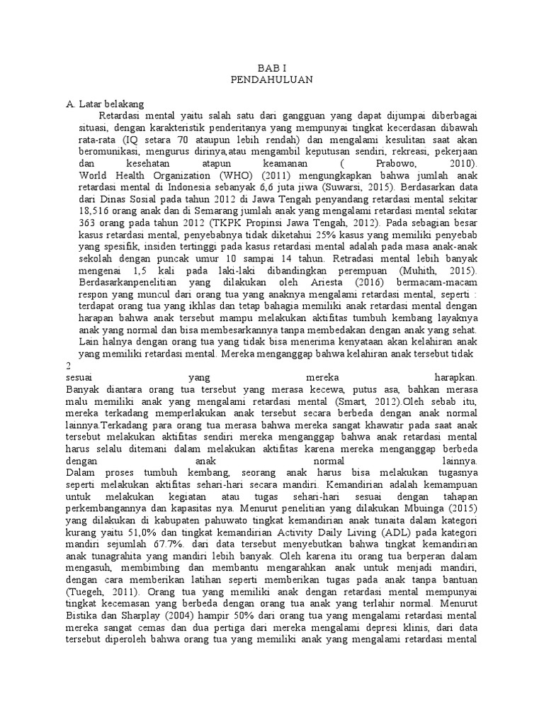 Kecemasan Orang Tua dan Kemandirian Anak | PDF | Kesehatan Holistik