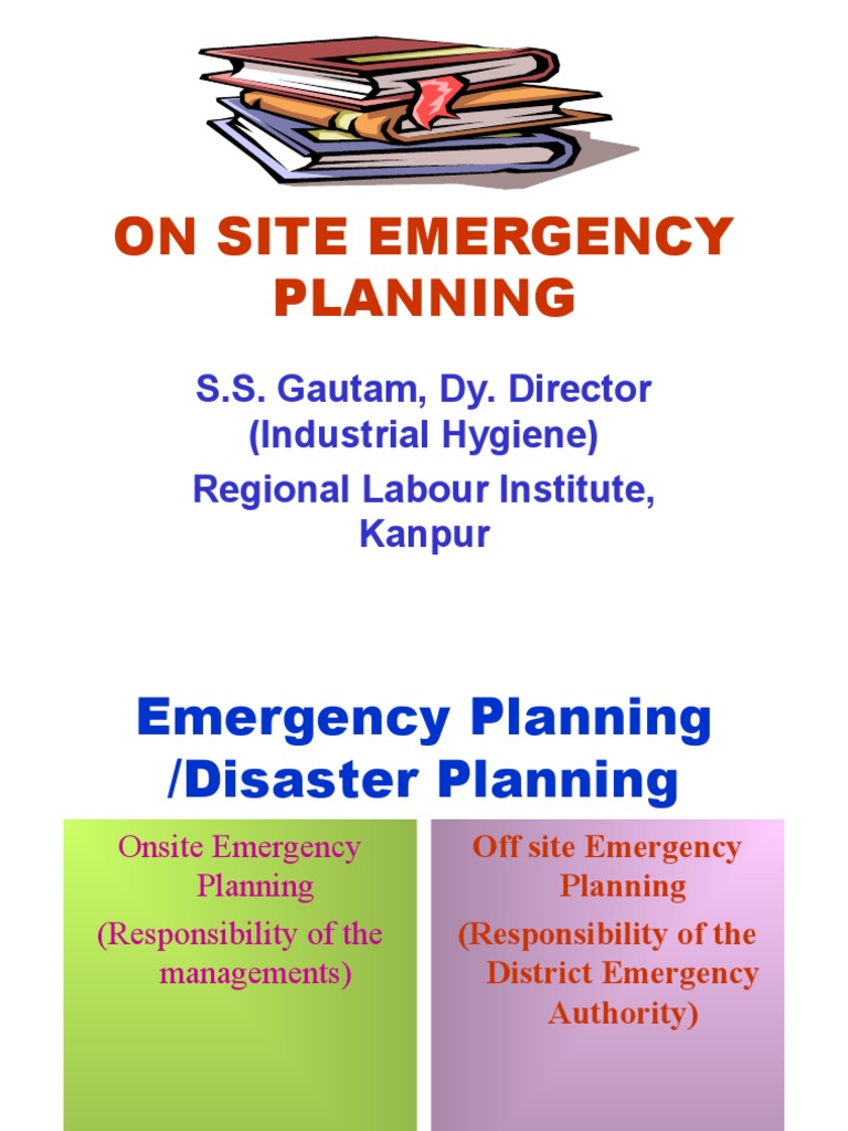 On-Site Emergency Planning Guide | PDF | Emergency | Emergency Management