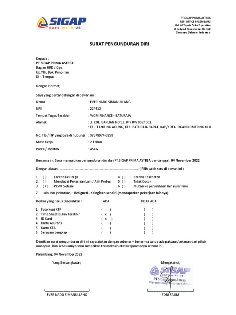 Ever Nado Simanullang - 224412 - RS | PDF
