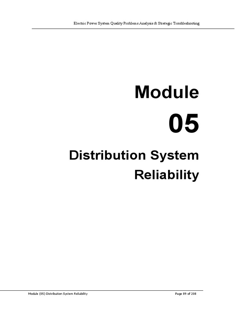 Module | PDF | Reliability Engineering | Statistics