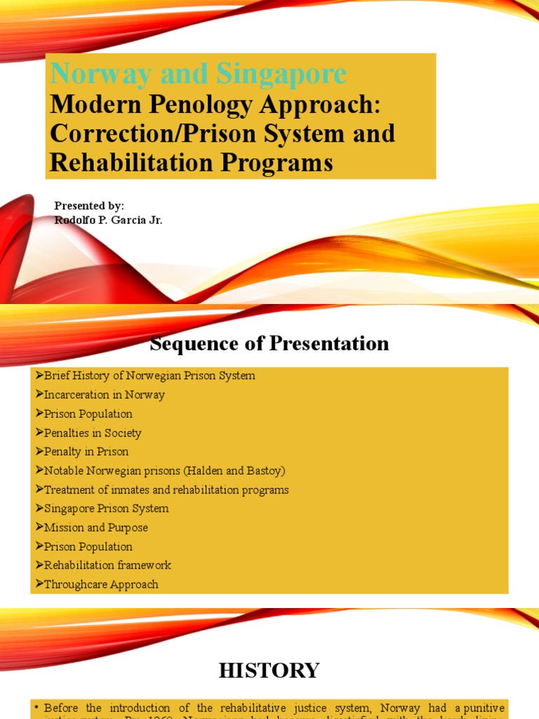 Norway and Singapore: Rehabilitation Models | PDF | Prison ...