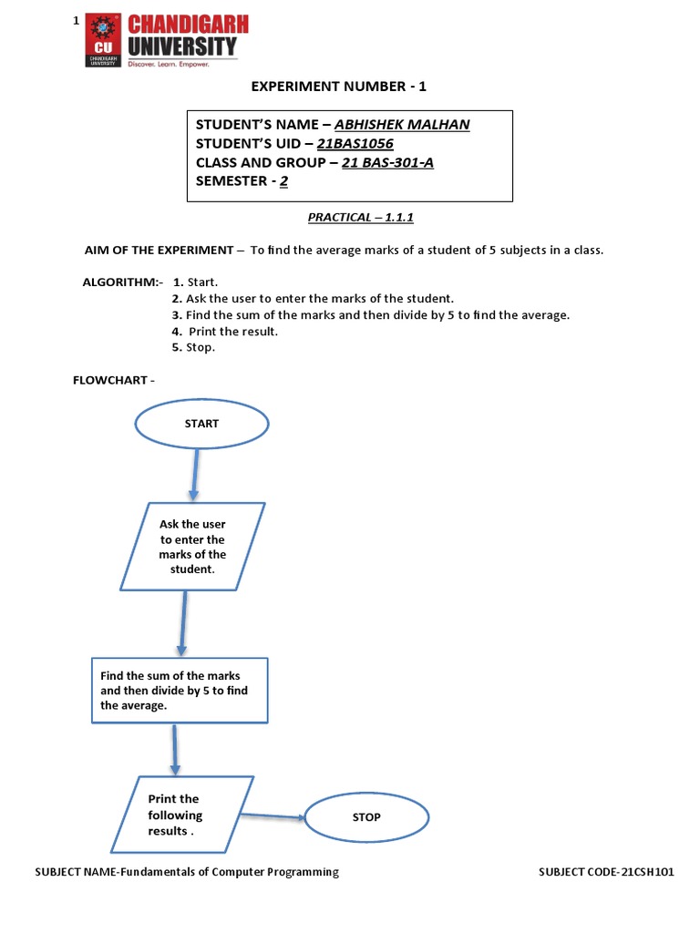 Worksheet 2.1 | PDF | Computer Programming | Computer Program