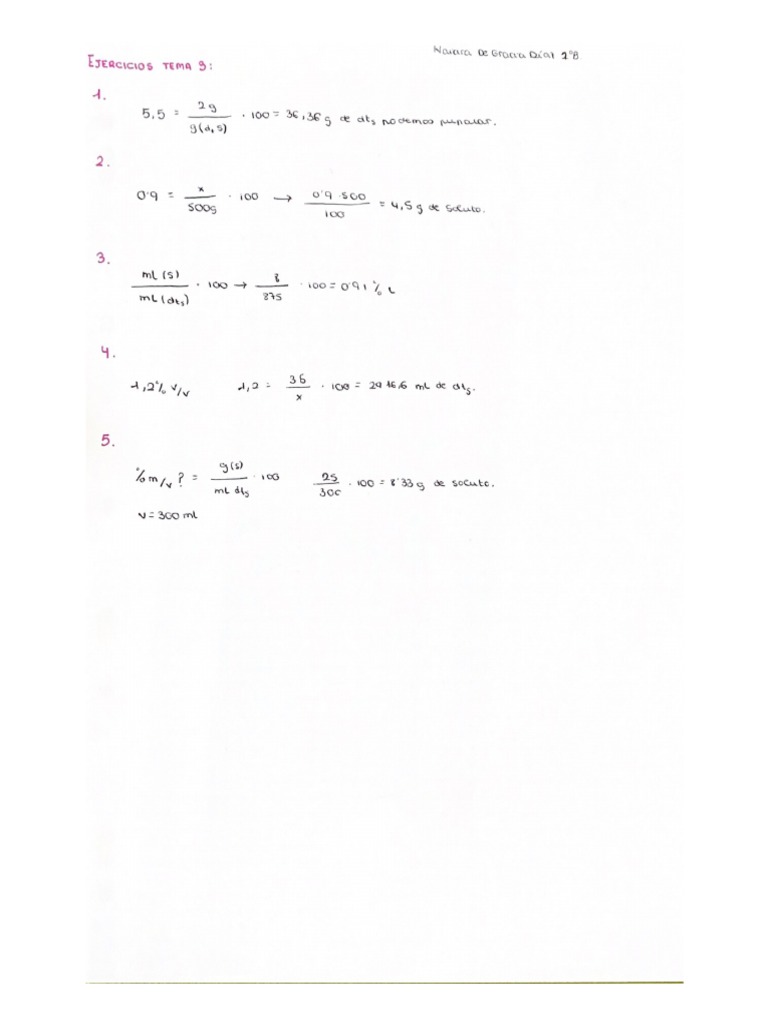 Ejercicios Tema 9 | PDF