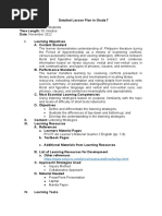 Skimming and Scanning Lesson Plan | PDF | Speed Reading | Lesson Plan