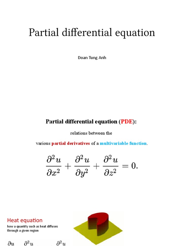 Heat Equation Solver Using Finite Difference Method | PDF | Partial ...