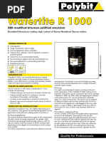Purtop 1000 Waterproofing Applications | PDF | Acid | Epoxy