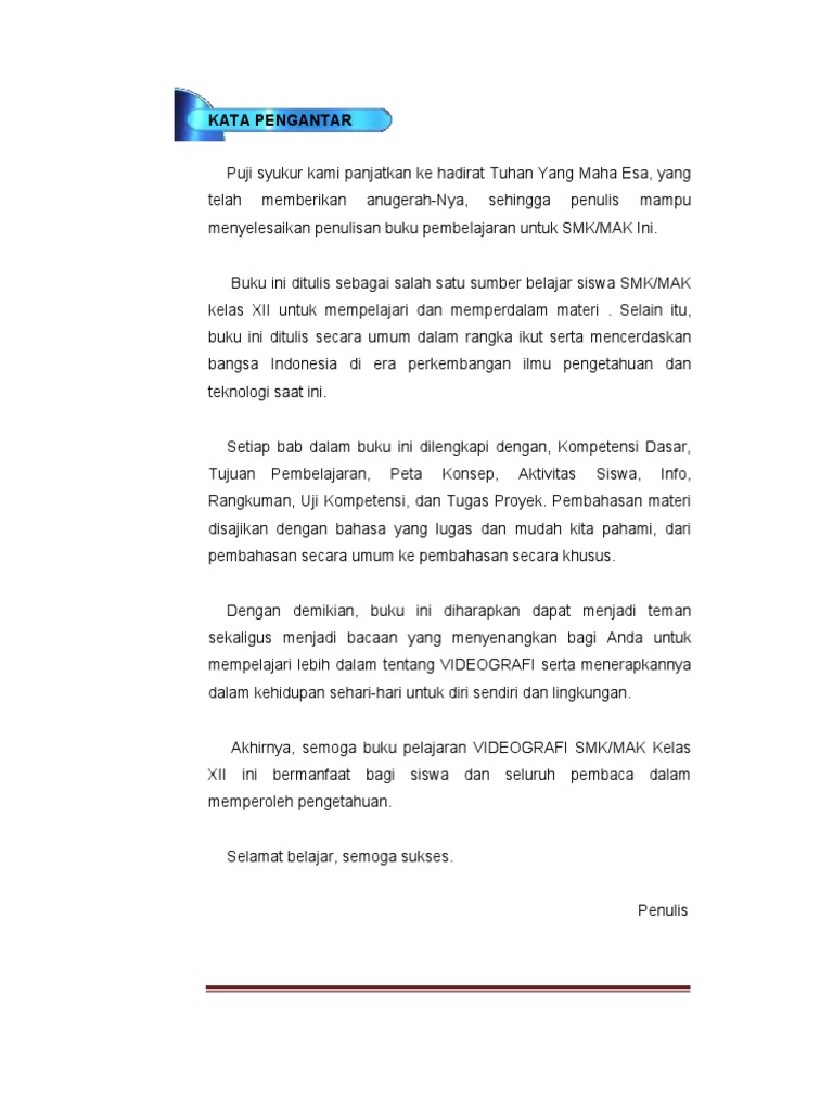 Modul Teknik Pengolahan Audio Video | PDF