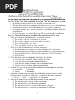 Freshman Logic Mid Exam Questions | PDF | Argument | Logic