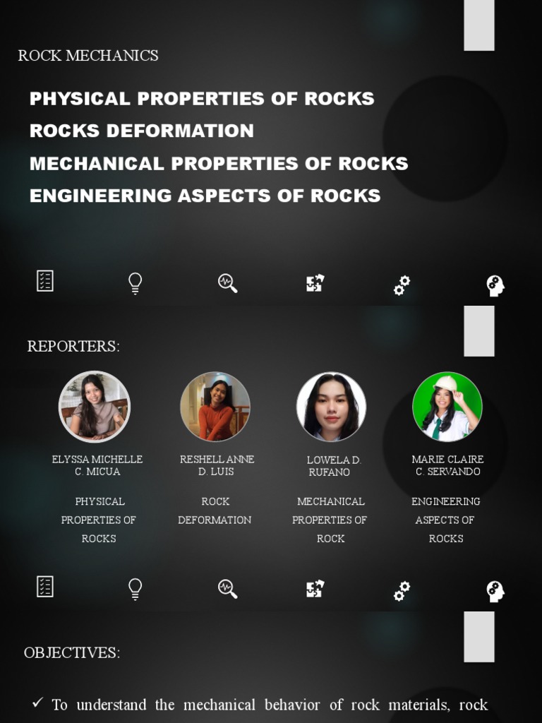 Report On Rock Mechanics | PDF | Deformation (Engineering) | Strength Of Materials