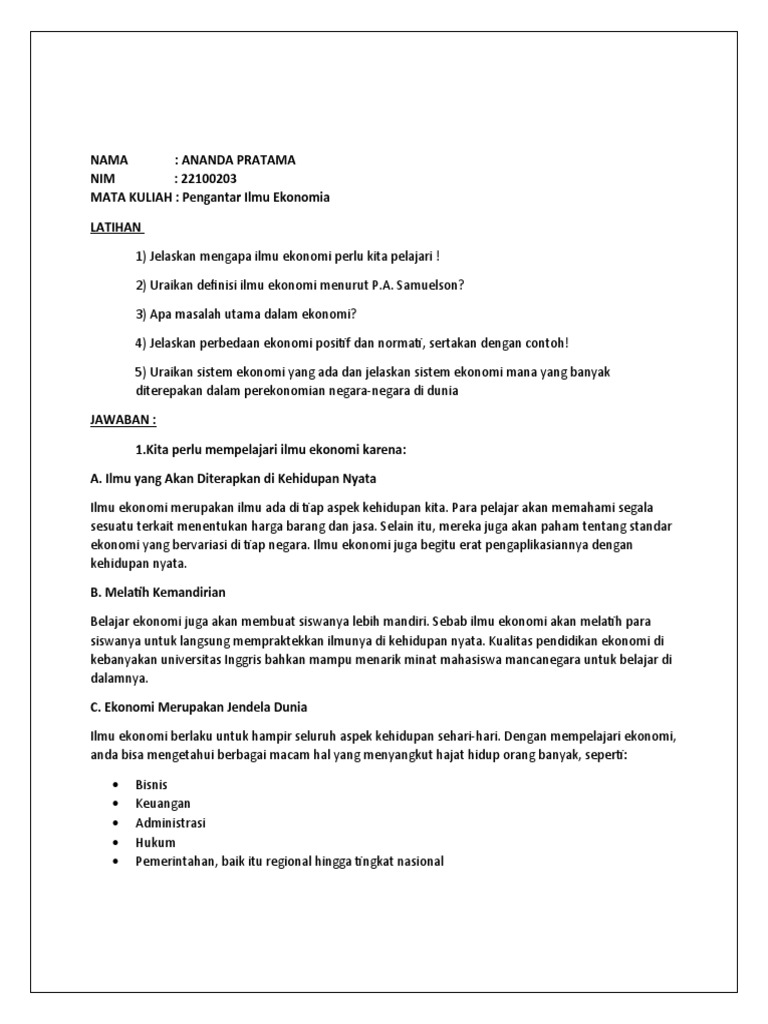 Ananda Pratama | PDF