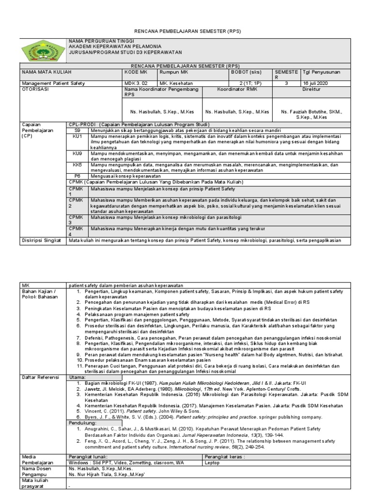 RPS Patient Safety | PDF