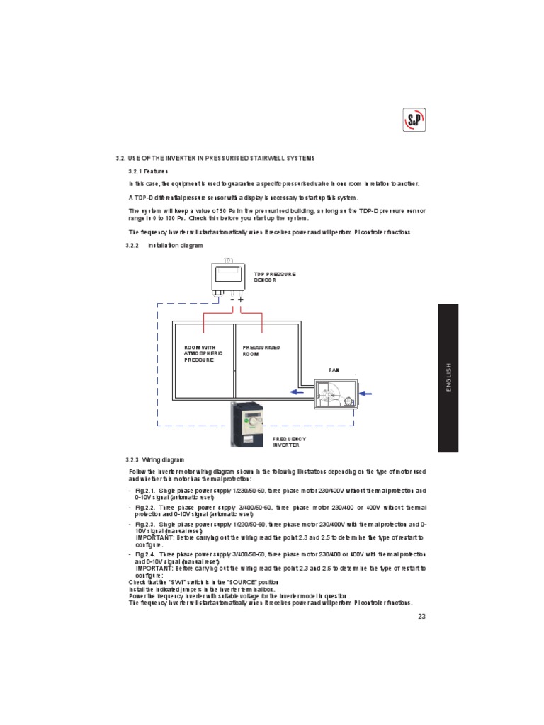 Schema de Instalare Sitem Presurizare 1 | PDF | Power Supply | Power Inverter