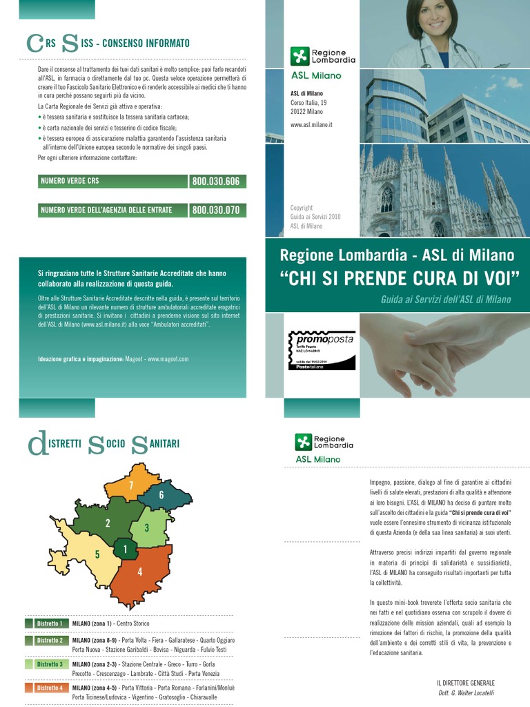 Guida Ai Servizi ASL Di Milano | PDF