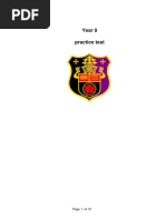 Midyis Test | PDF | Mathematics