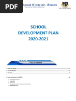 Sample School Strategic Plan Template | PDF | Curriculum | Strategic Planning