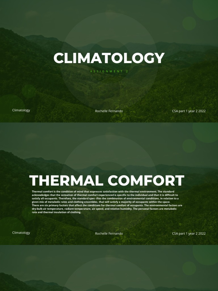 Climatology | PDF | Architecture | Architectural Design