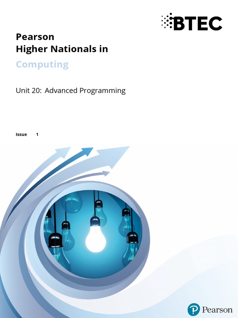 Unit 20 Advanced Programming Complete Pdf Class Computer
