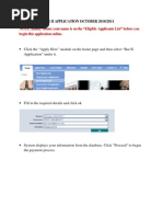 BREO Applicant Quick Guide | PDF | Login | User (Computing)