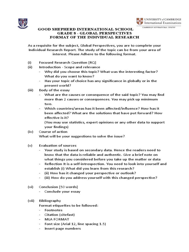GP Ir Format Grade 10 | PDF