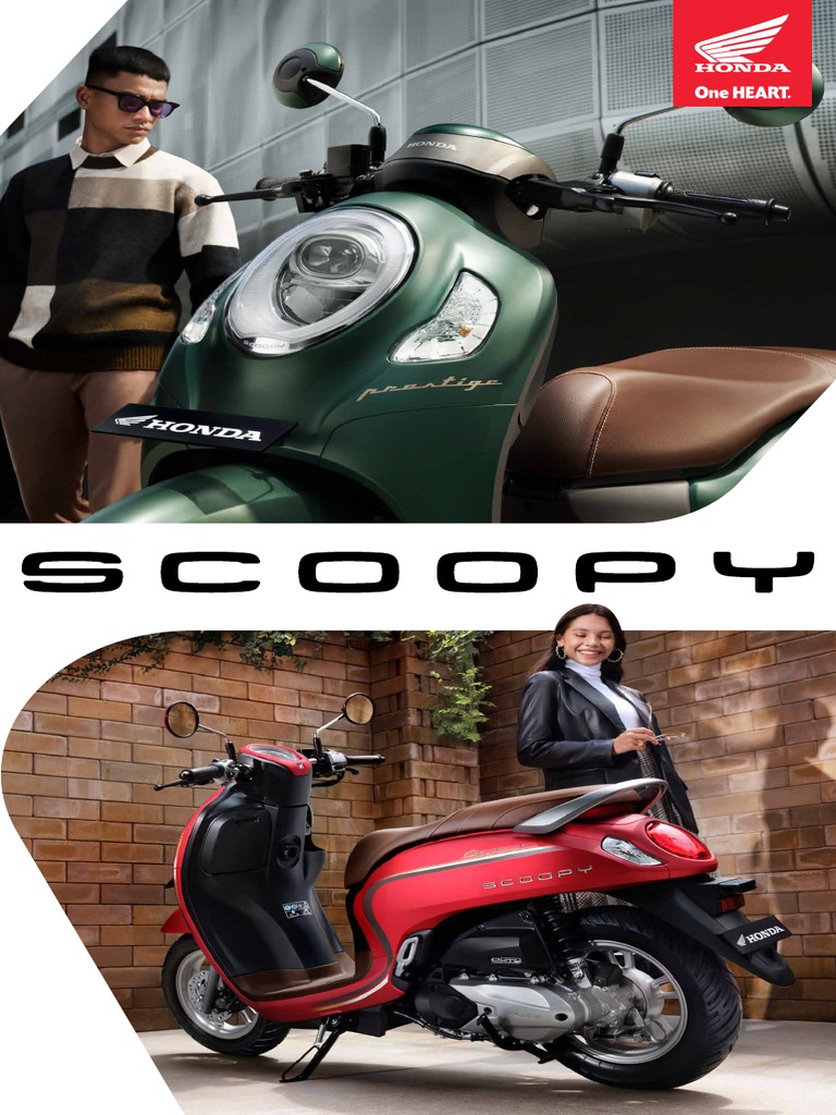 Honda Scoopy 2022: Stylish Features & Specs | PDF