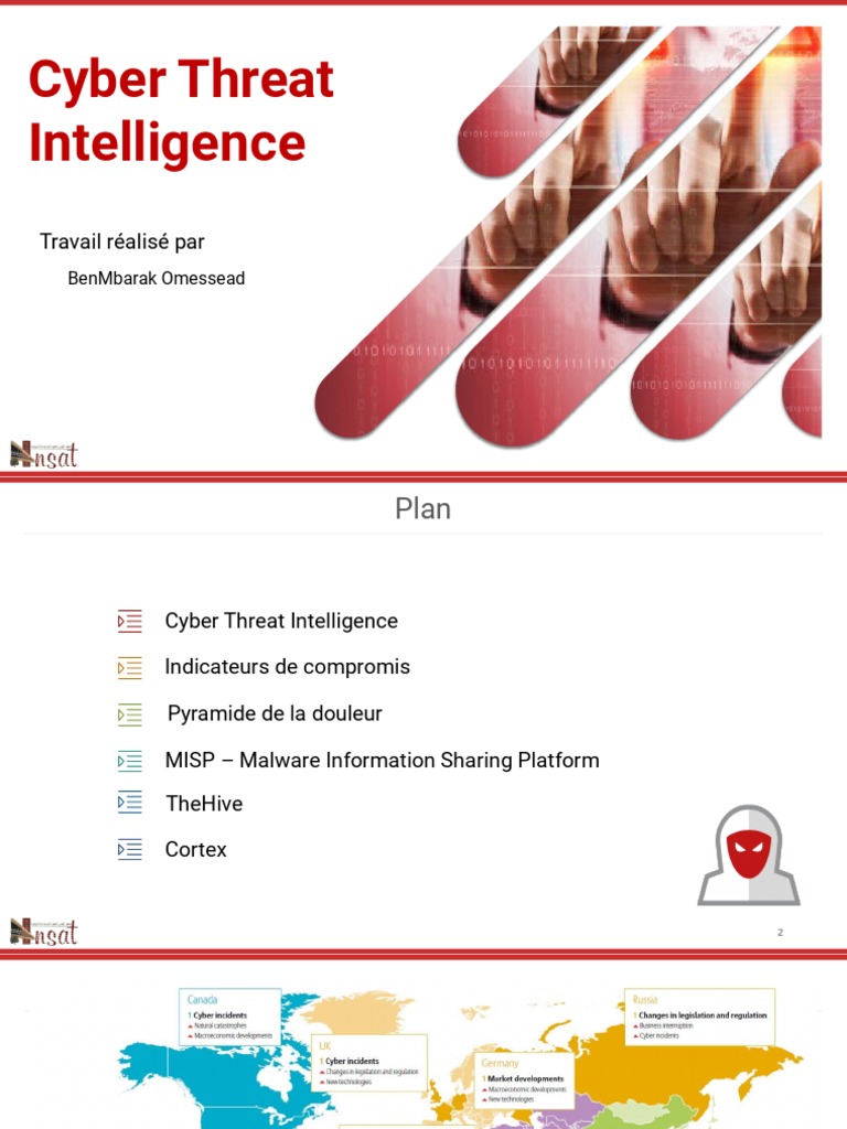 Cyber Threat Intelligence-Présentation | PDF | Intelligence | Logiciel malveillant