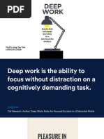Deep Work PDF | PDF | Disciplines | Flow (Psychology)