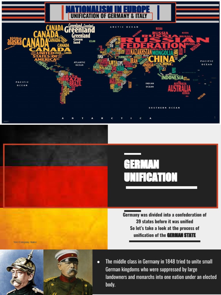 Nationalism in Europe: Unification of Germany & Italy | PDF | German ...
