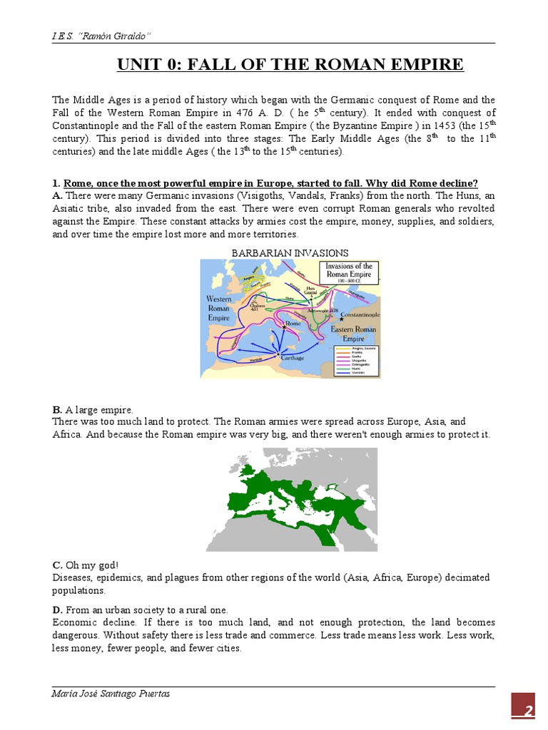 Fall of The Roman Empire | PDF | Germanic Peoples | Middle Ages