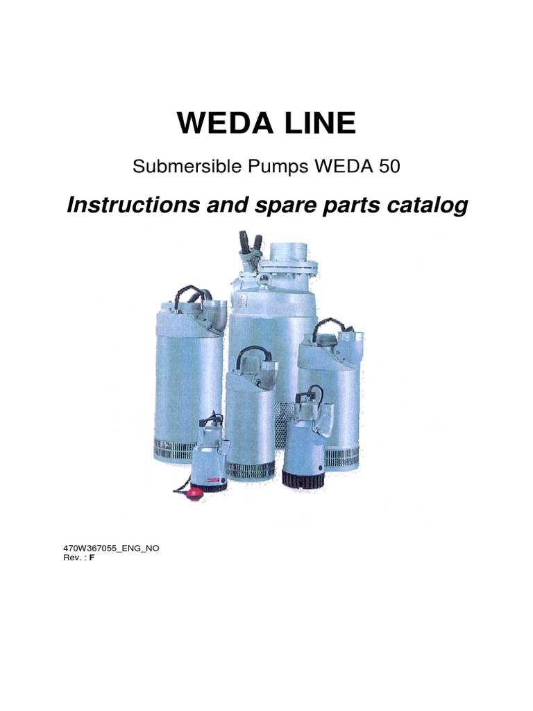 PTD Docweda50en | Descargar gratis PDF | Pump | Mains Electricity