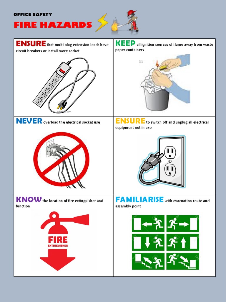 SAFETY ALERT - Fire Hazard | PDF