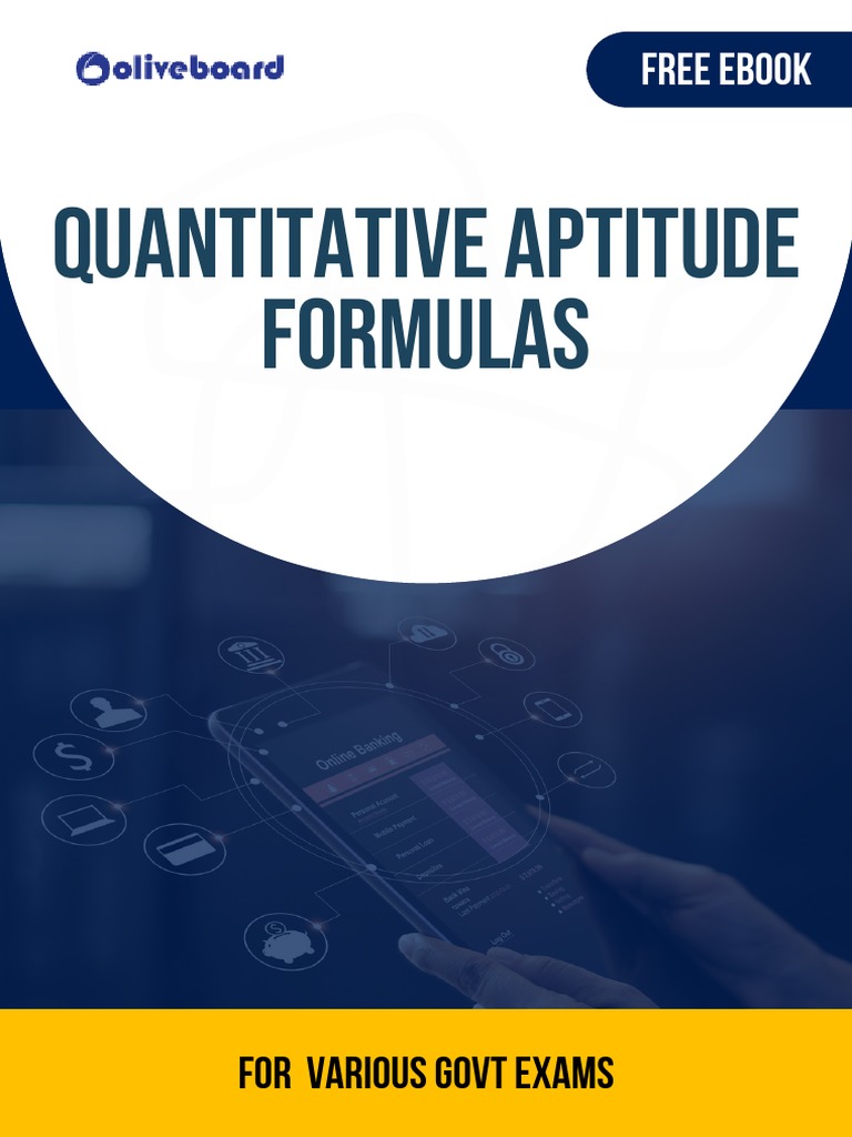 Ebook-Quantitative Aptitude Formulas-1 | PDF | Trigonometric Functions | Area