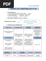 SESIÓN DE 5° Leemos y Comprendemos Un Texto "El Día Del Niño" | PDF | Comprensión lectora ...