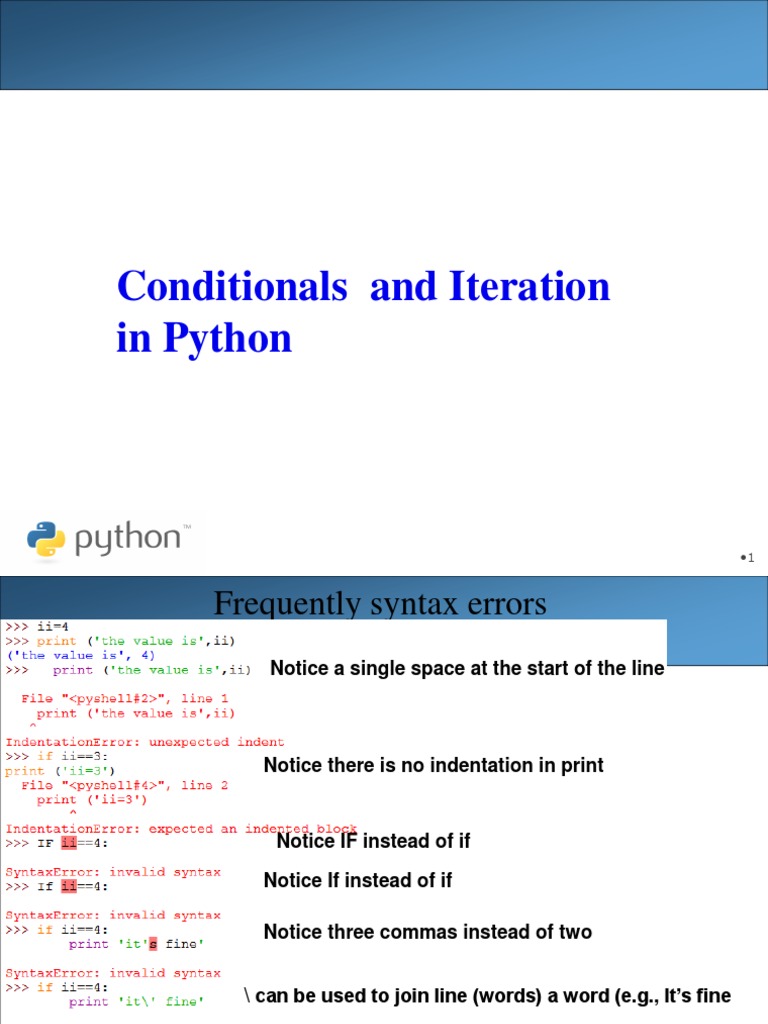 Lect5 Python GR | PDF | Control Flow | Computer Science