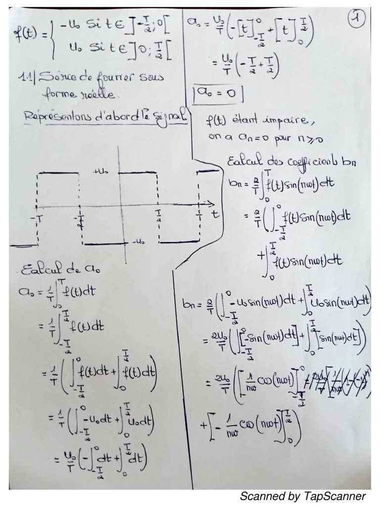 Série de Fourier | PDF