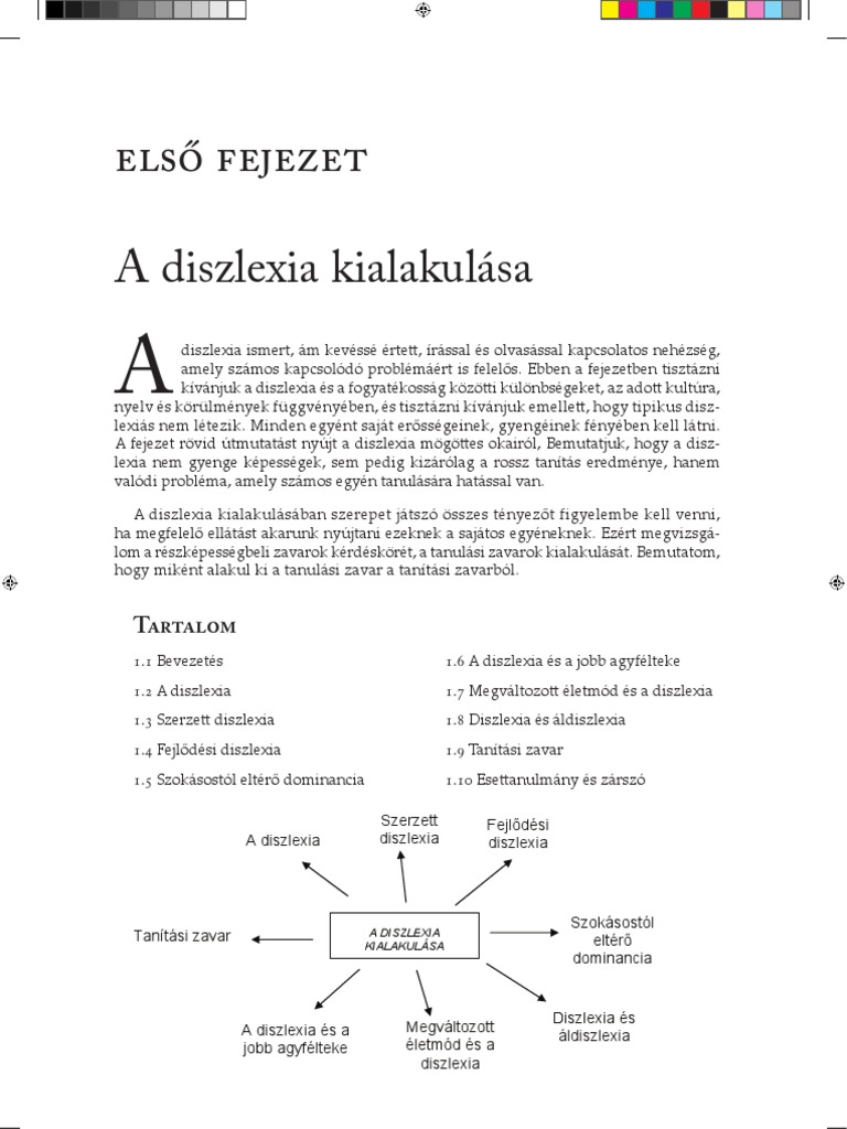 A Diszlexia Kialakulása | PDF