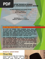 Tafsir Al-Mishbah Karya M. Quraish Shihab | PDF