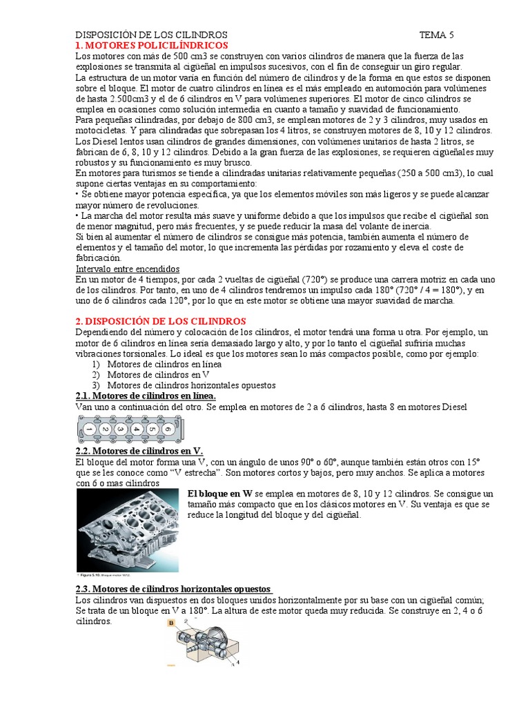 005 Motores T5 Fin | PDF | Motor de combustión interna | Propulsión