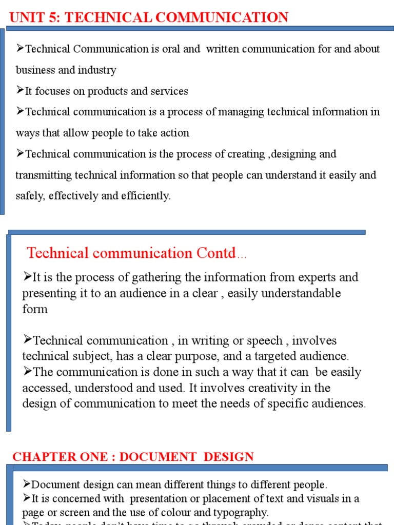 Unit 5 | PDF | Typefaces | Technical Communication