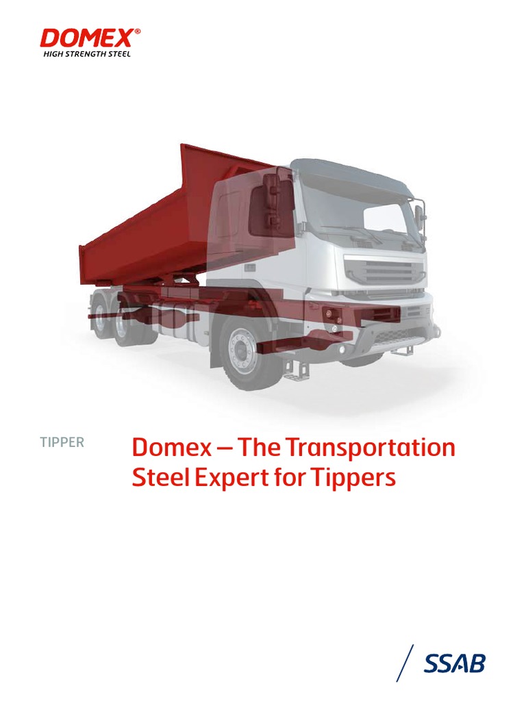 DOMEX - The Transportation Steel Expert For Tippers | PDF | Transport ...