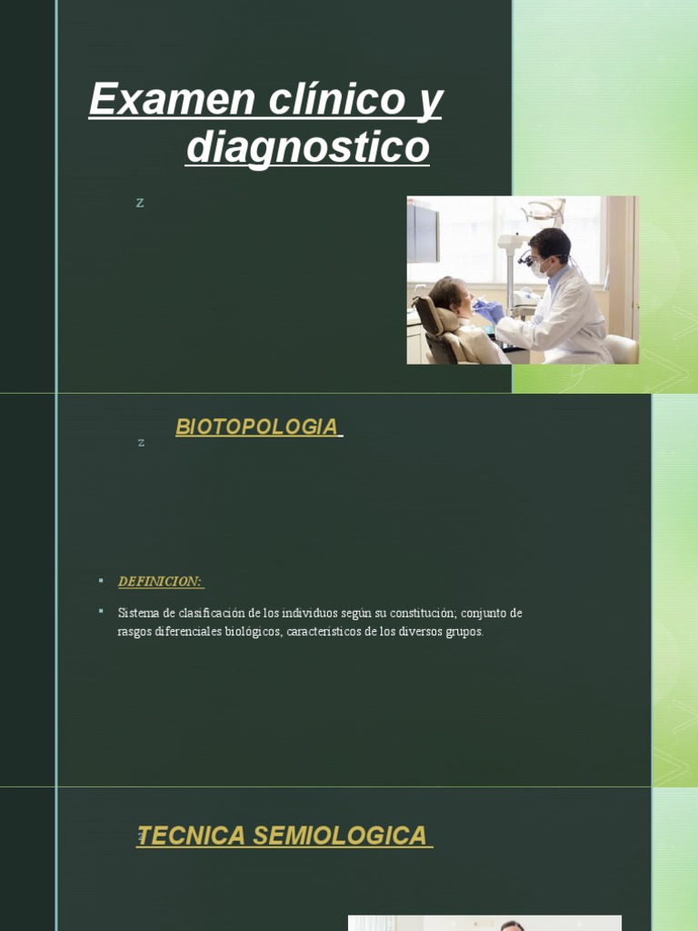 Examen Clinico y Diagnostico | PDF | Lengua | Órgano (anatomía)