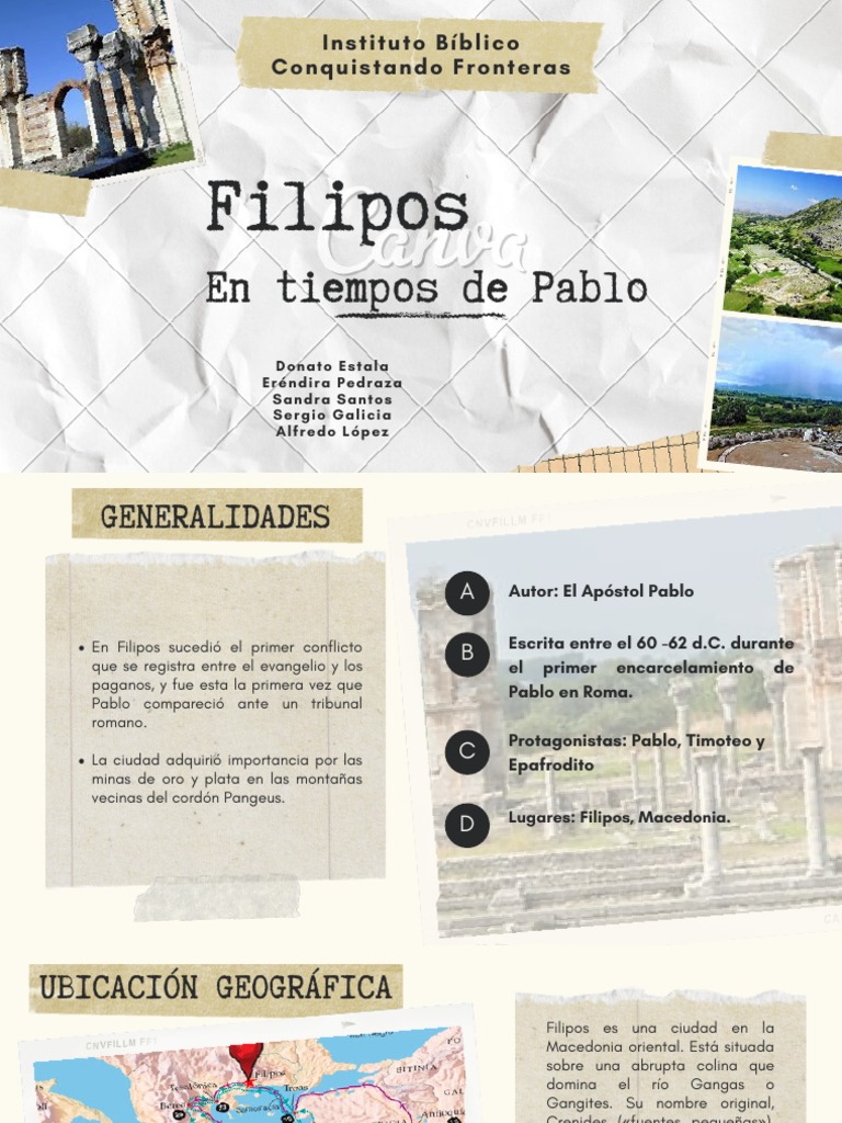 Filipos | PDF | Epístola a los filipenses