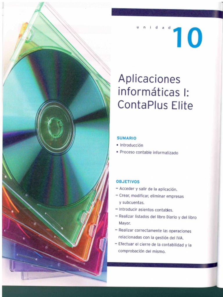 Tema 10 - Contaplús Elite | PDF