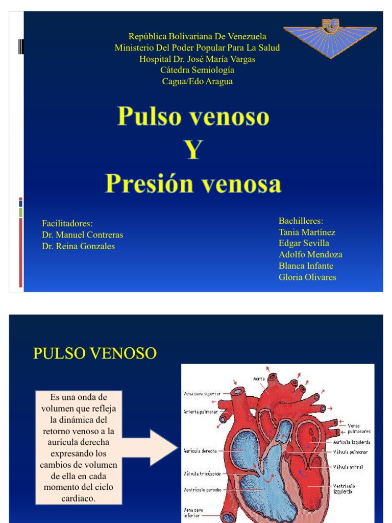 Pulso Venoso y Presion Venosa Central