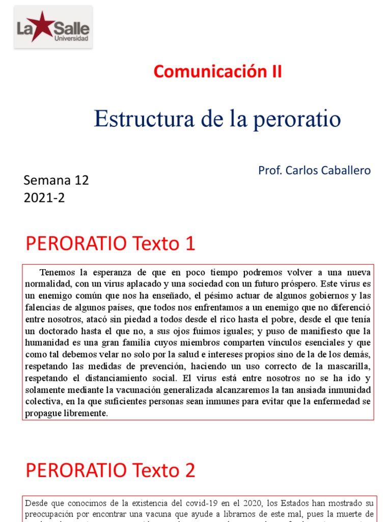 12 Estructura de La Peroratio | PDF | Vacunas | Virus